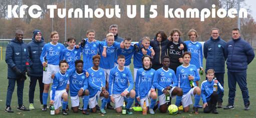 U15IP kampioen › KFC Turnhout